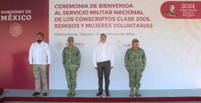 Dan bienvenida a jóvenes que realizarán su servicio militar en el 37 ...